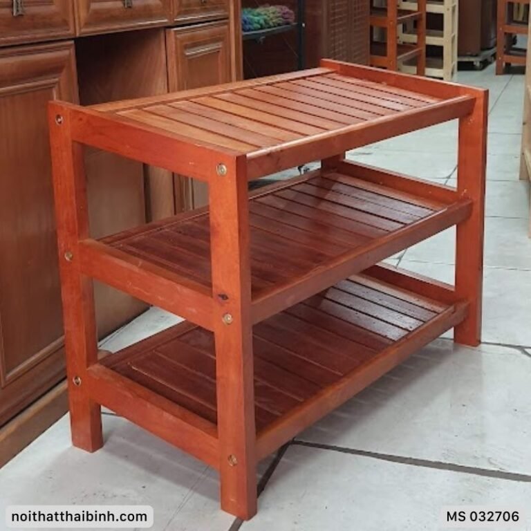 50+ Mẫu Kệ Dép Gỗ đẹp Mắt Và Tiện Dụng Tại Tphcm