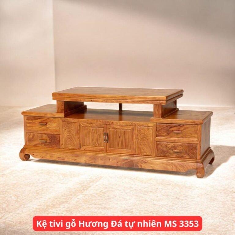 25+ Mẫu Kệ Tivi Gỗ Tự Nhiên Sang Trọng, Giá Tốt